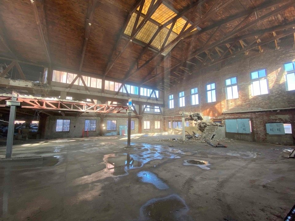 Interior Work Making Headway on The Foundry in Kendall Square