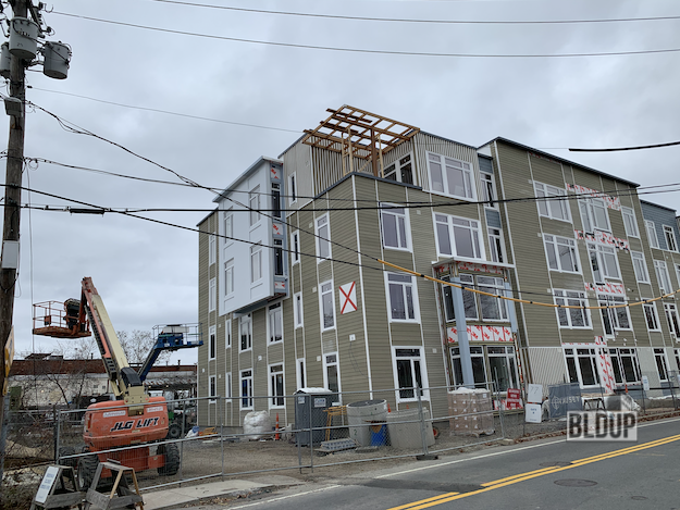 Construction Continues for Park 77 in Cambridge