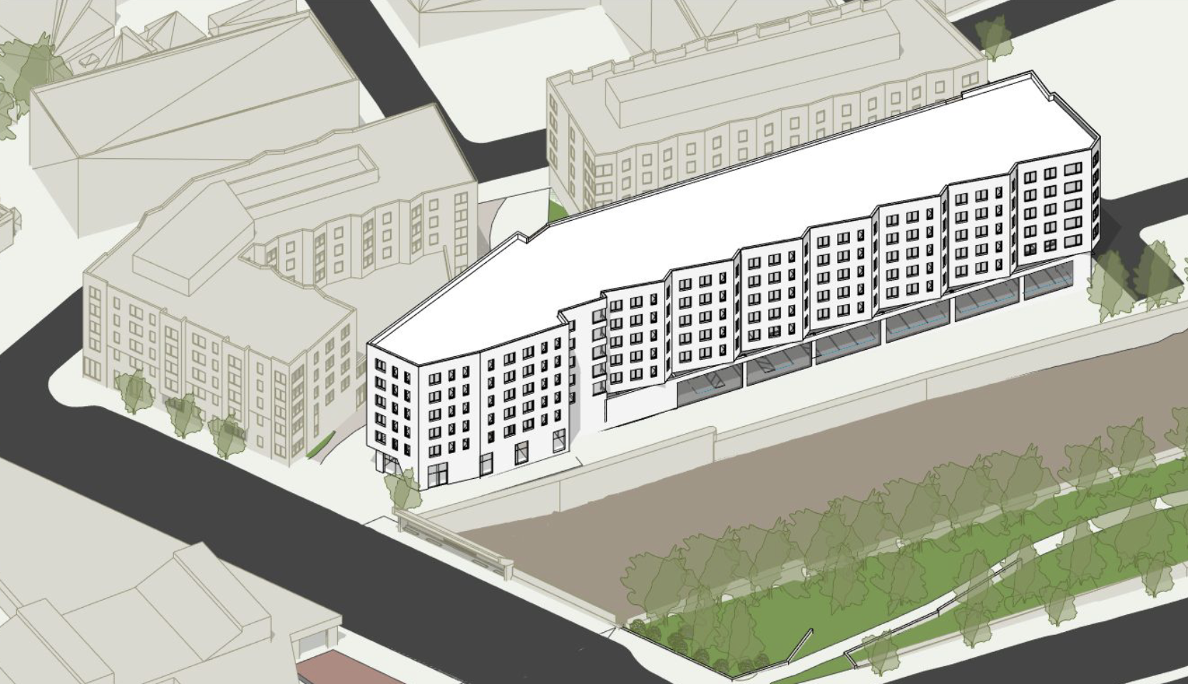 Updated Plans Presented for Final Phase of Mission Hill Parcel 25 Project