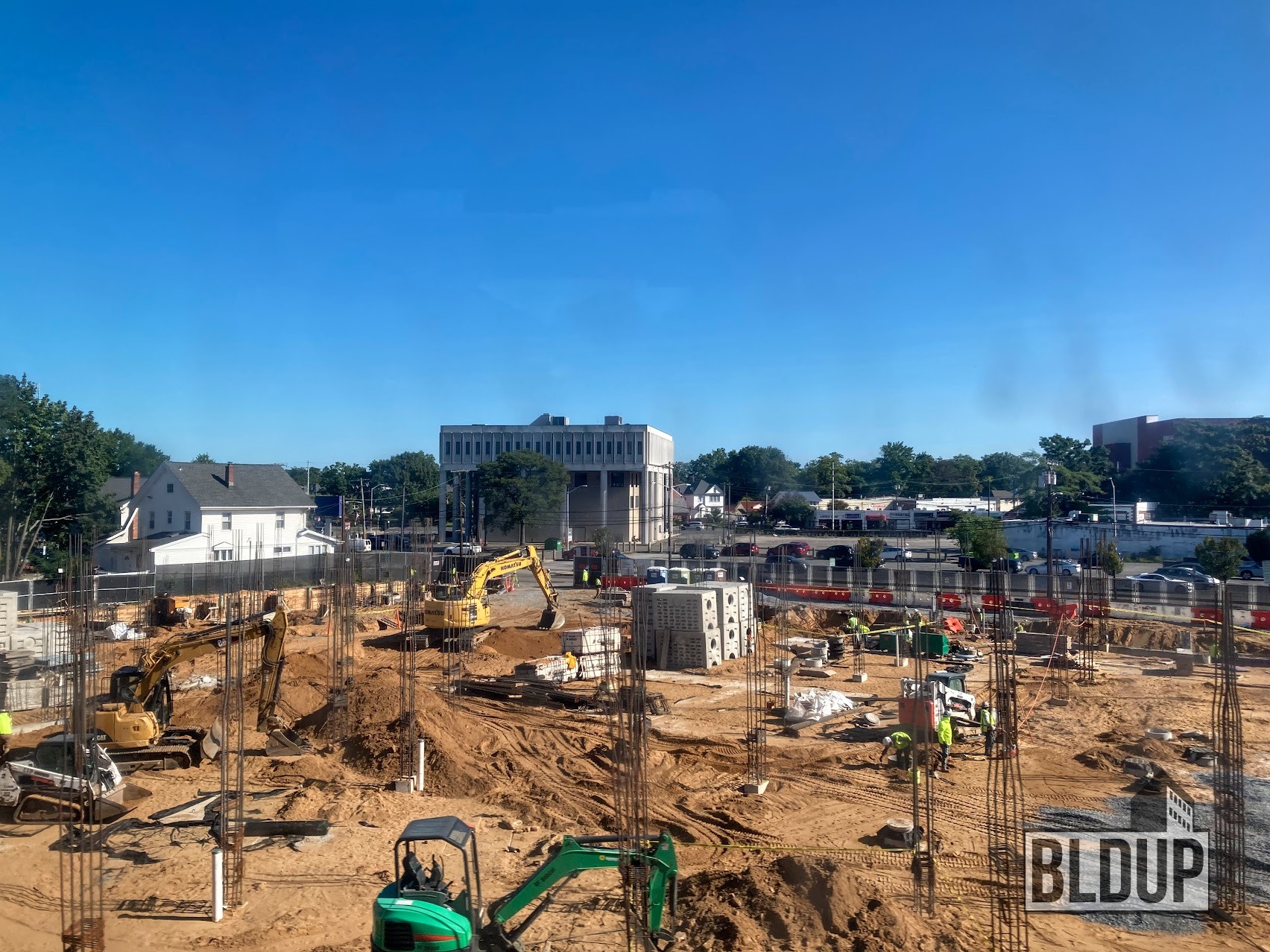 Foundation Work Underway for Lynbrook's New Transit-Oriented Development