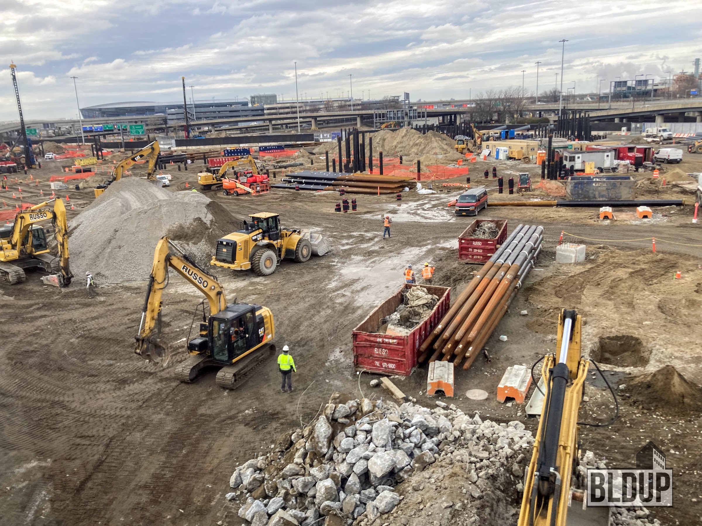 Pile Driving Underway for JFK's $9.5B Terminal One