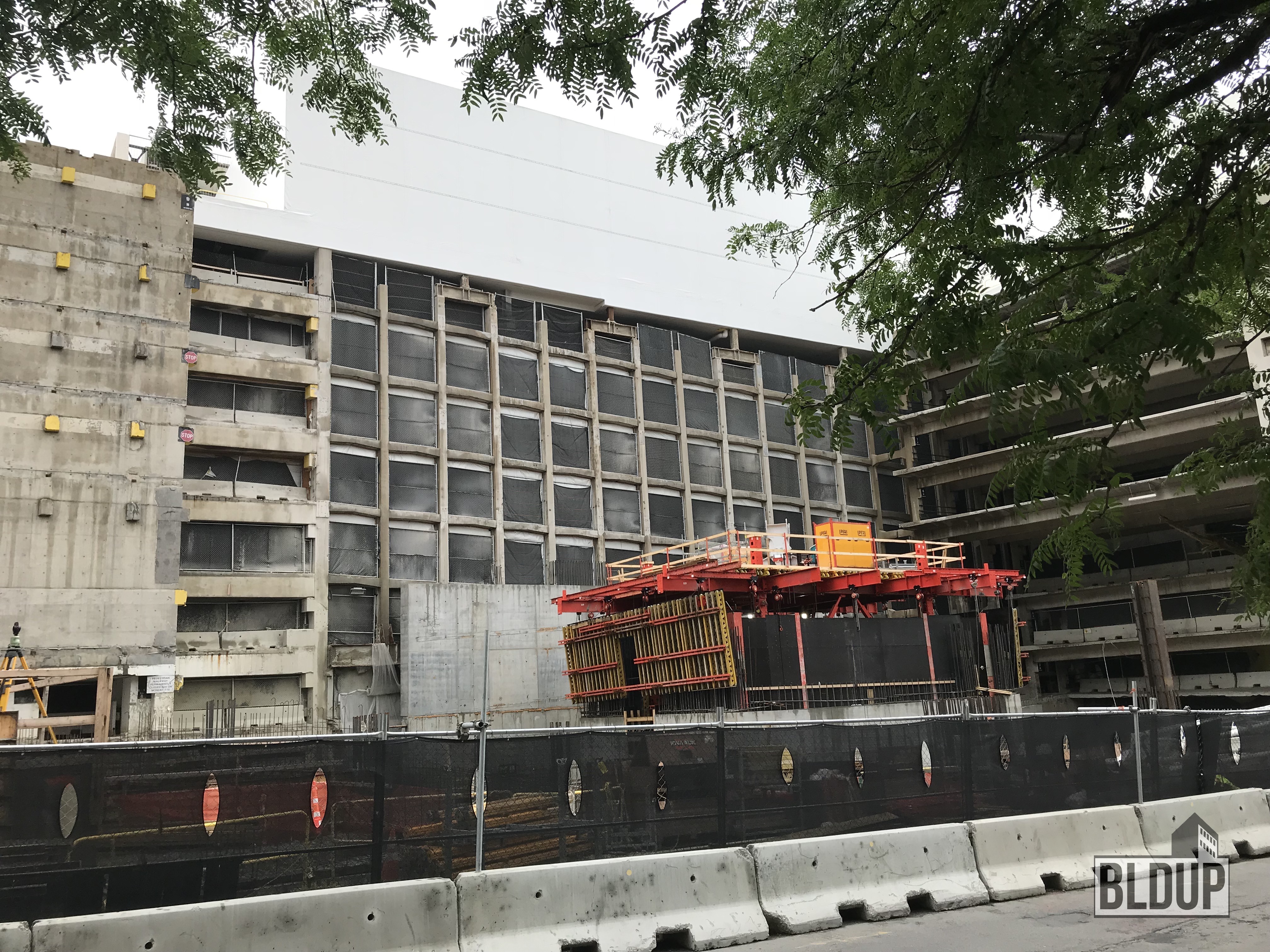 Interior Core Climbing for Residential Tower at Bulfinch Crossing | BLDUP