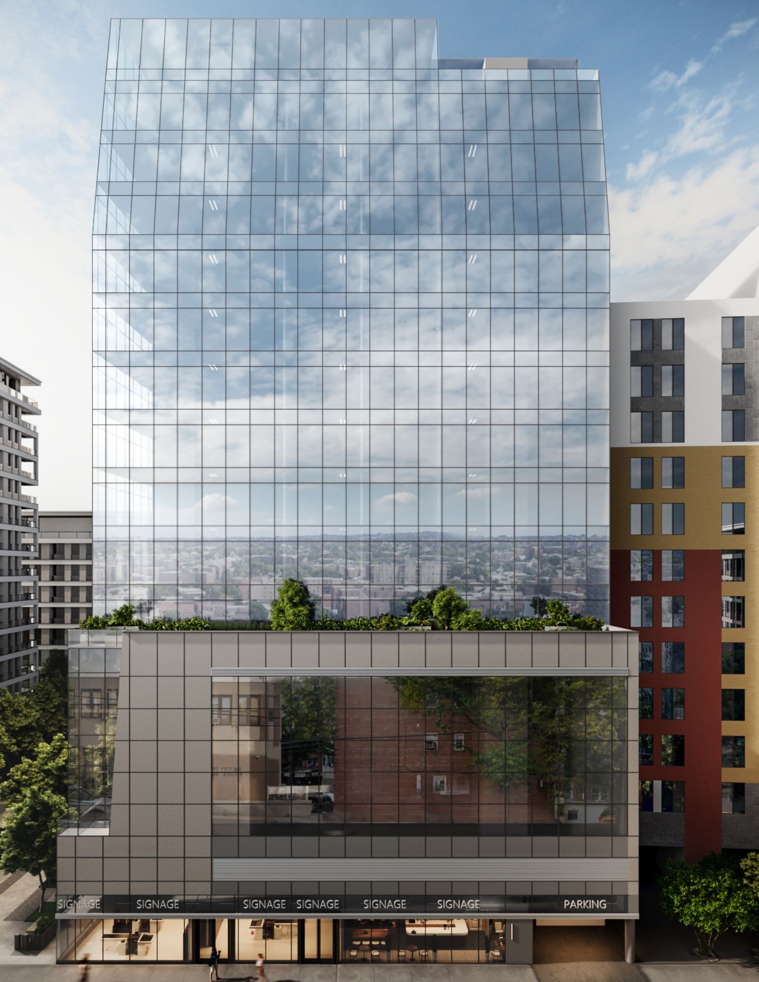 Foundation Work Underway for Union Center in Flushing