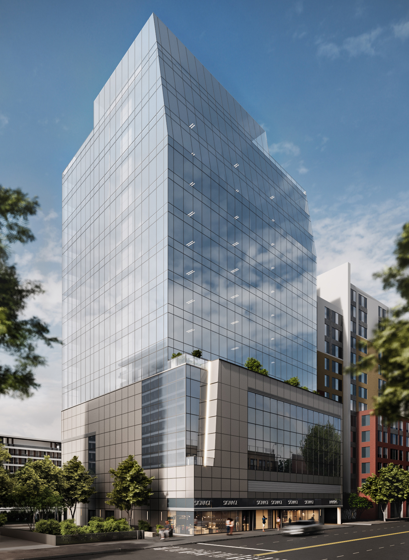 Foundation Work Underway for Union Center in Flushing