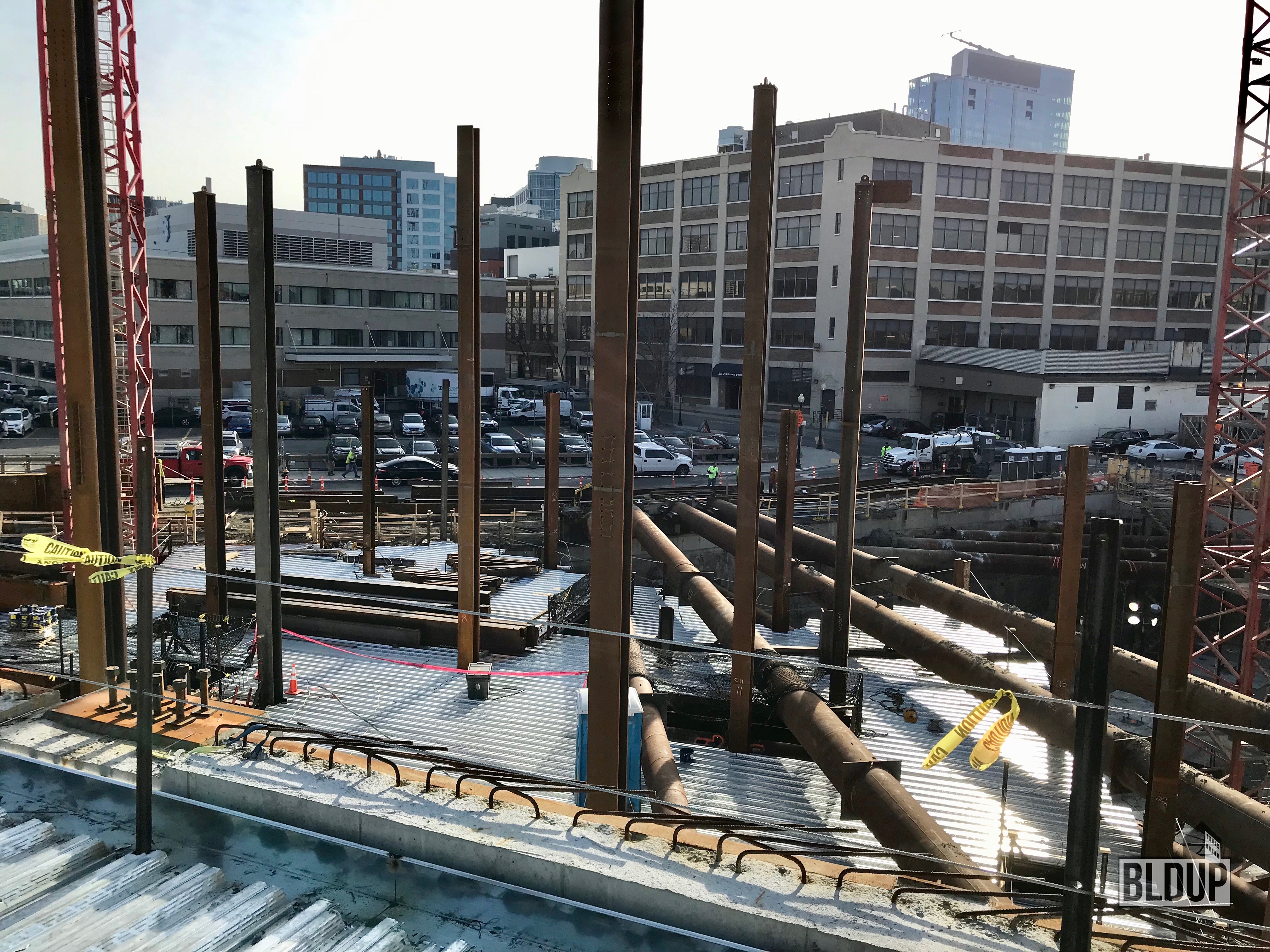 Framing Begins for The Fenway Center