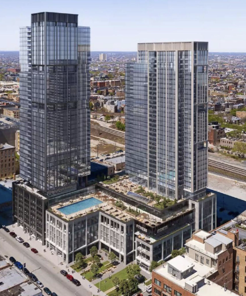 2-Tower Development Approved in Fulton Market