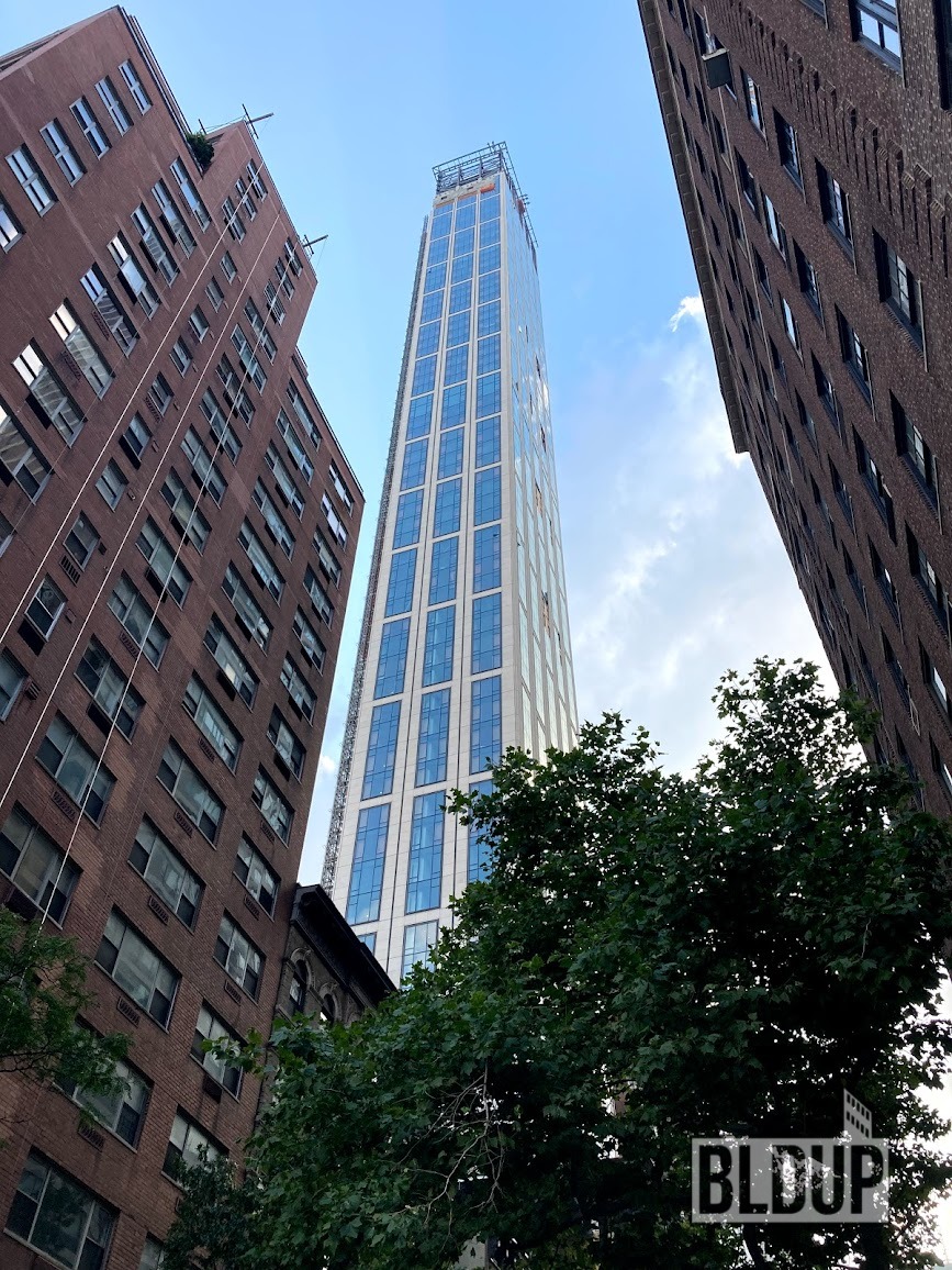 Facade Work Almost Complete at Sutton Place Residential Tower