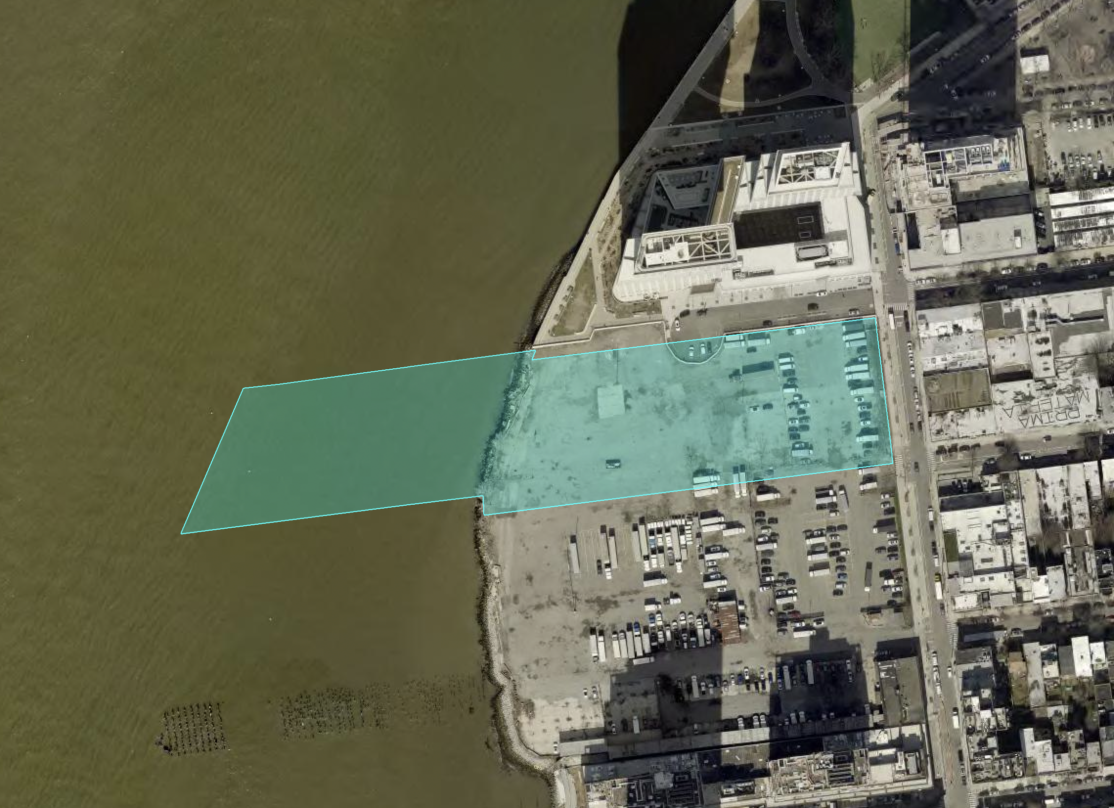 Permits Filed for 3 Large Buildings on Vacant Greenpoint Parcel