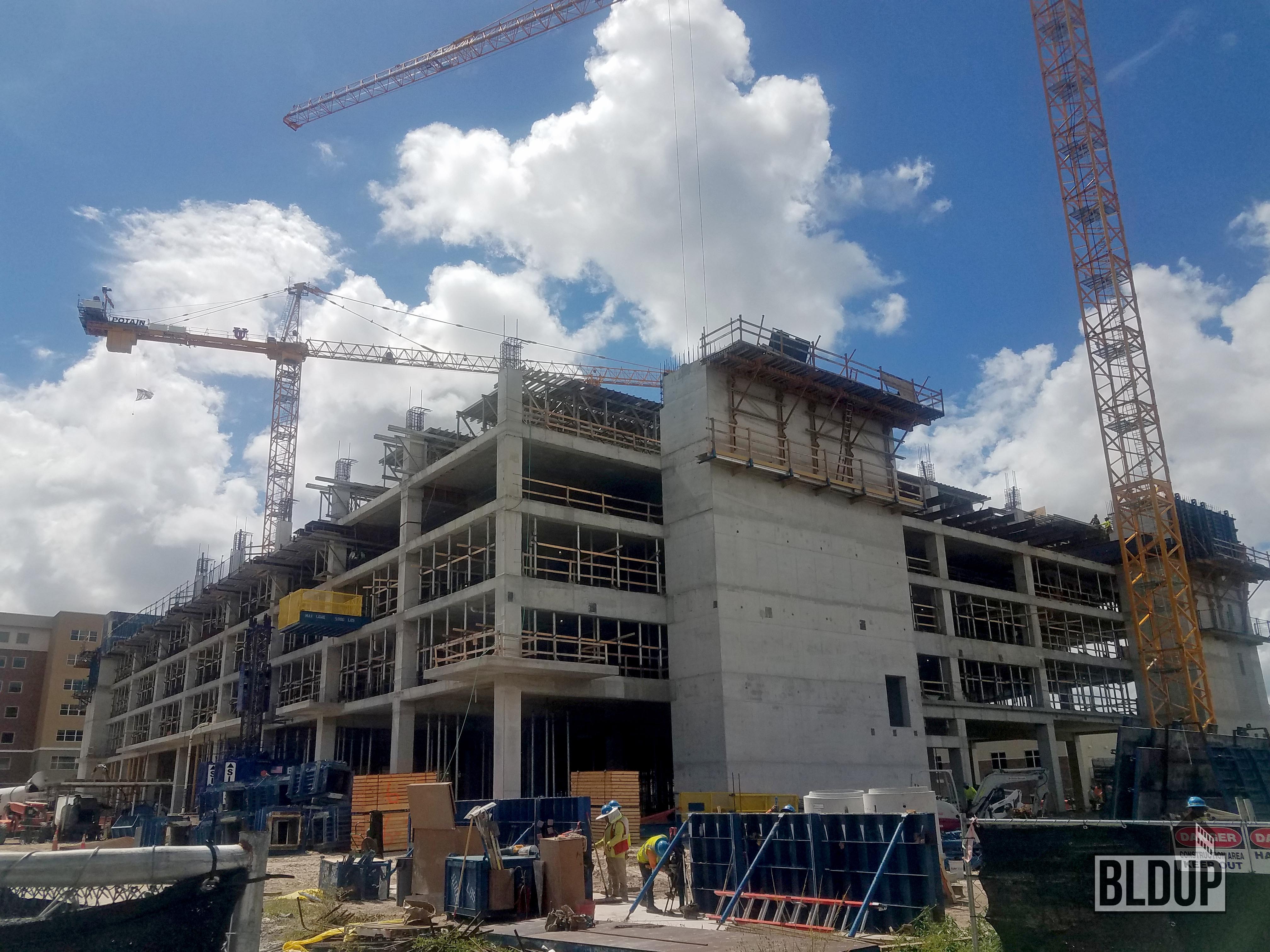 Construction Progressing at New Multipurpose Building at The University ...