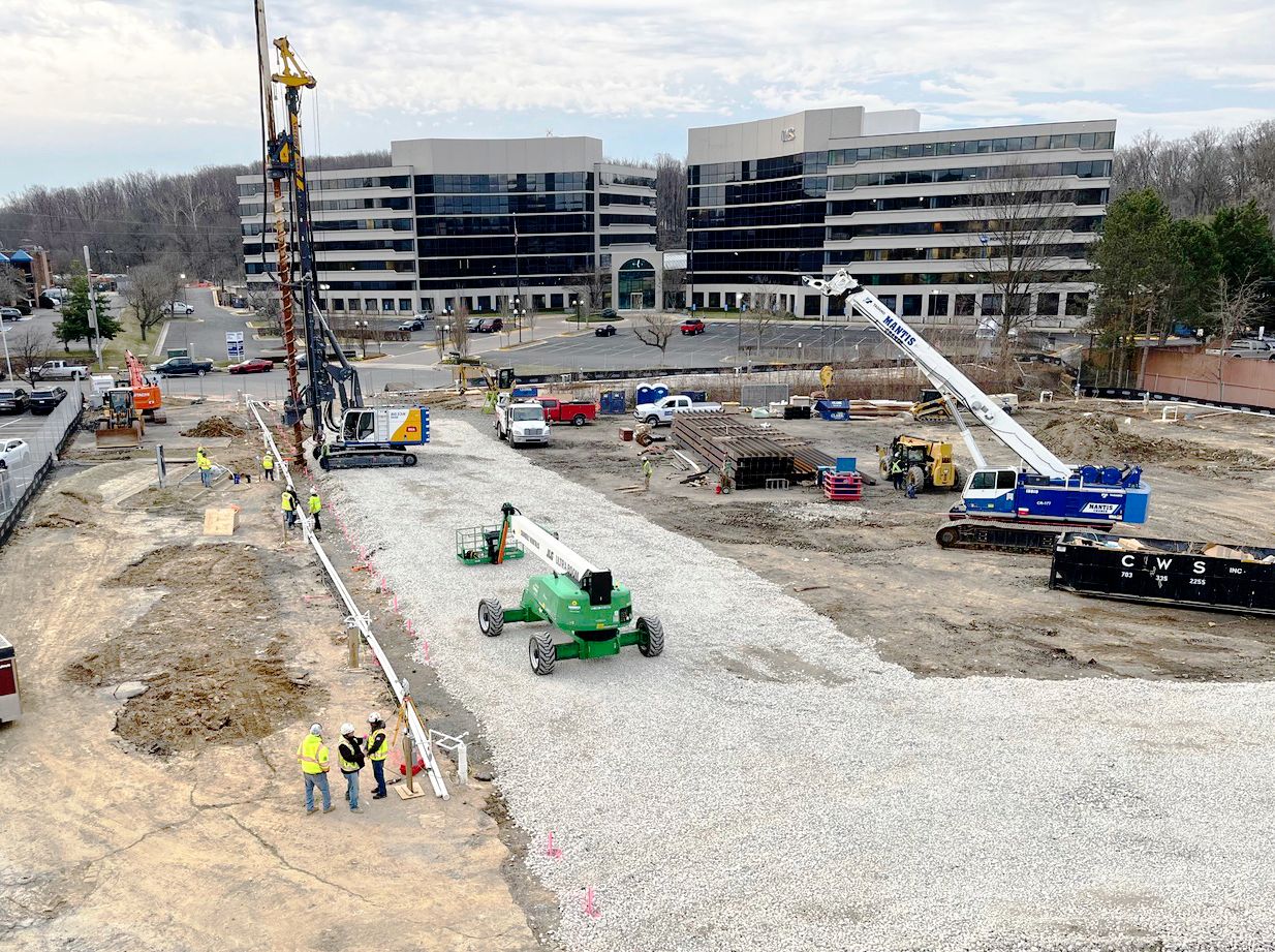 Foundation Work Underway for Affordable Tyson's Project