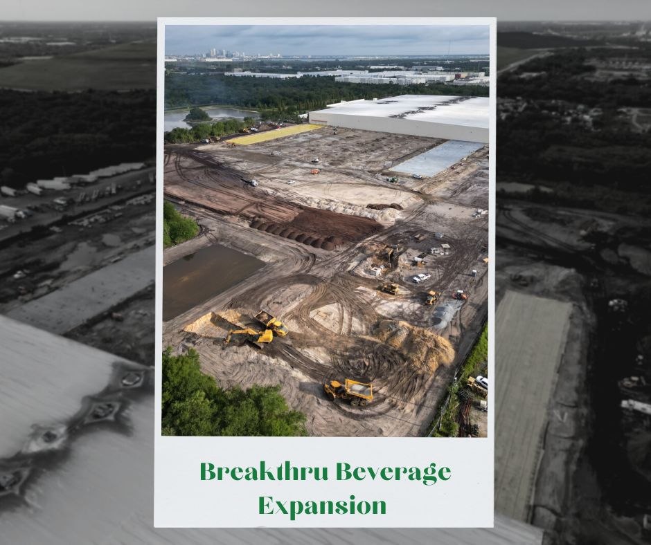 Construction Underway at the Breakthru Beverage Group Warehouse Expansion