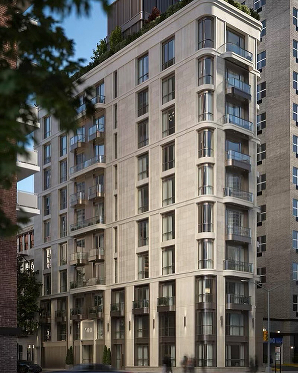 Superstructure Rises at 500 East 81st Street