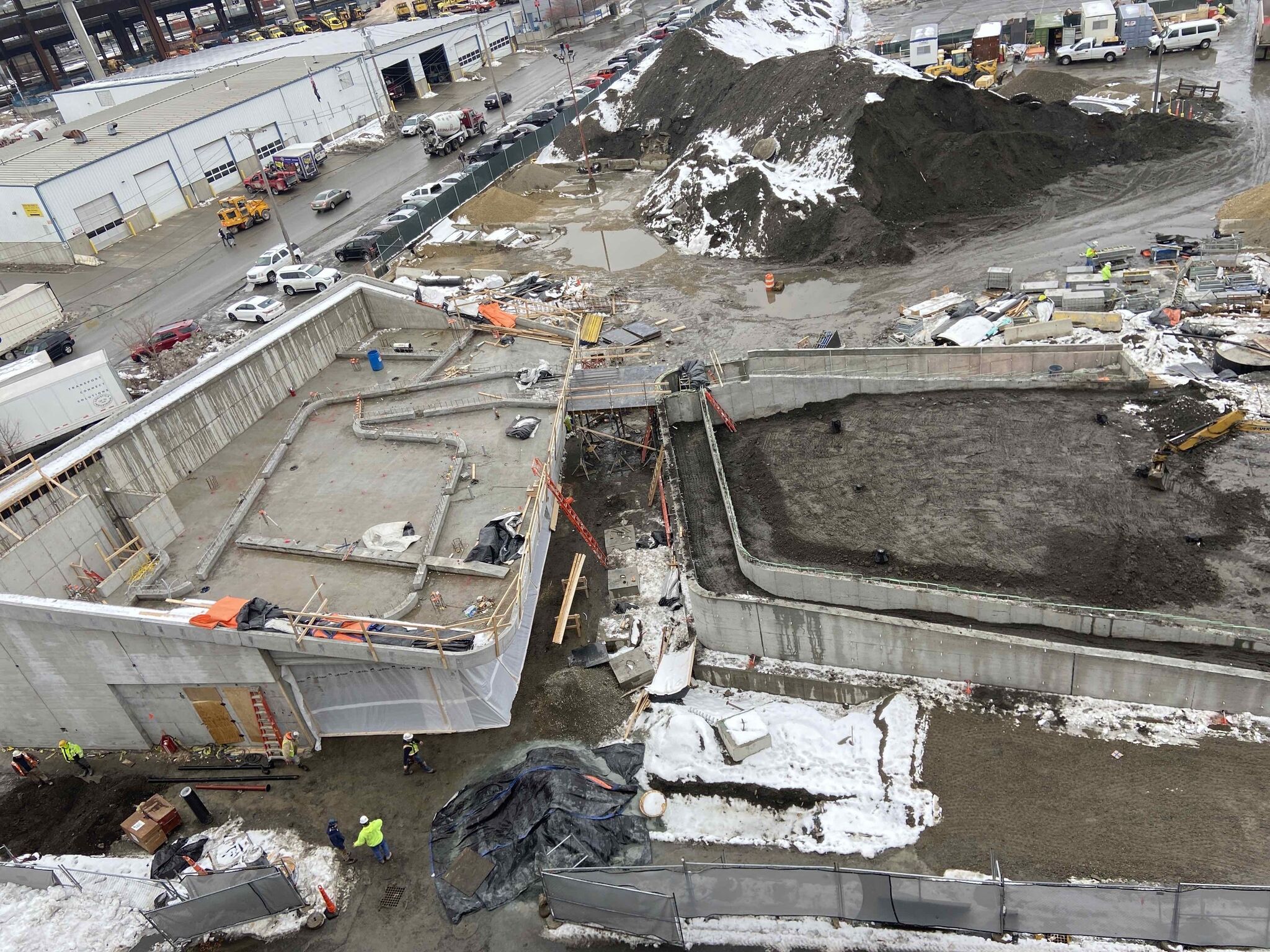 Concrete Work Making Progress at 6 Stack Street in Hood Park