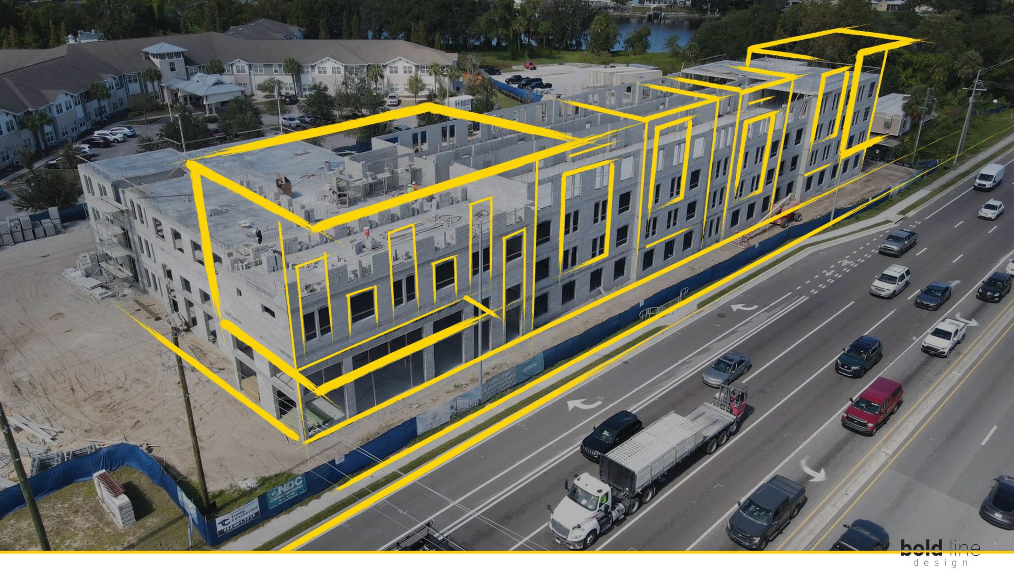 Construction Progressing at New Apartment Community in Riverview