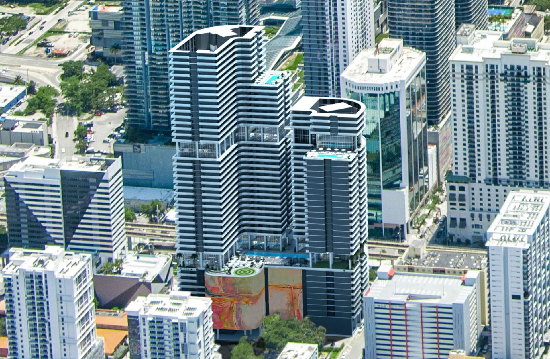 Renderings Revealed for 803-unit Sentral Brickell