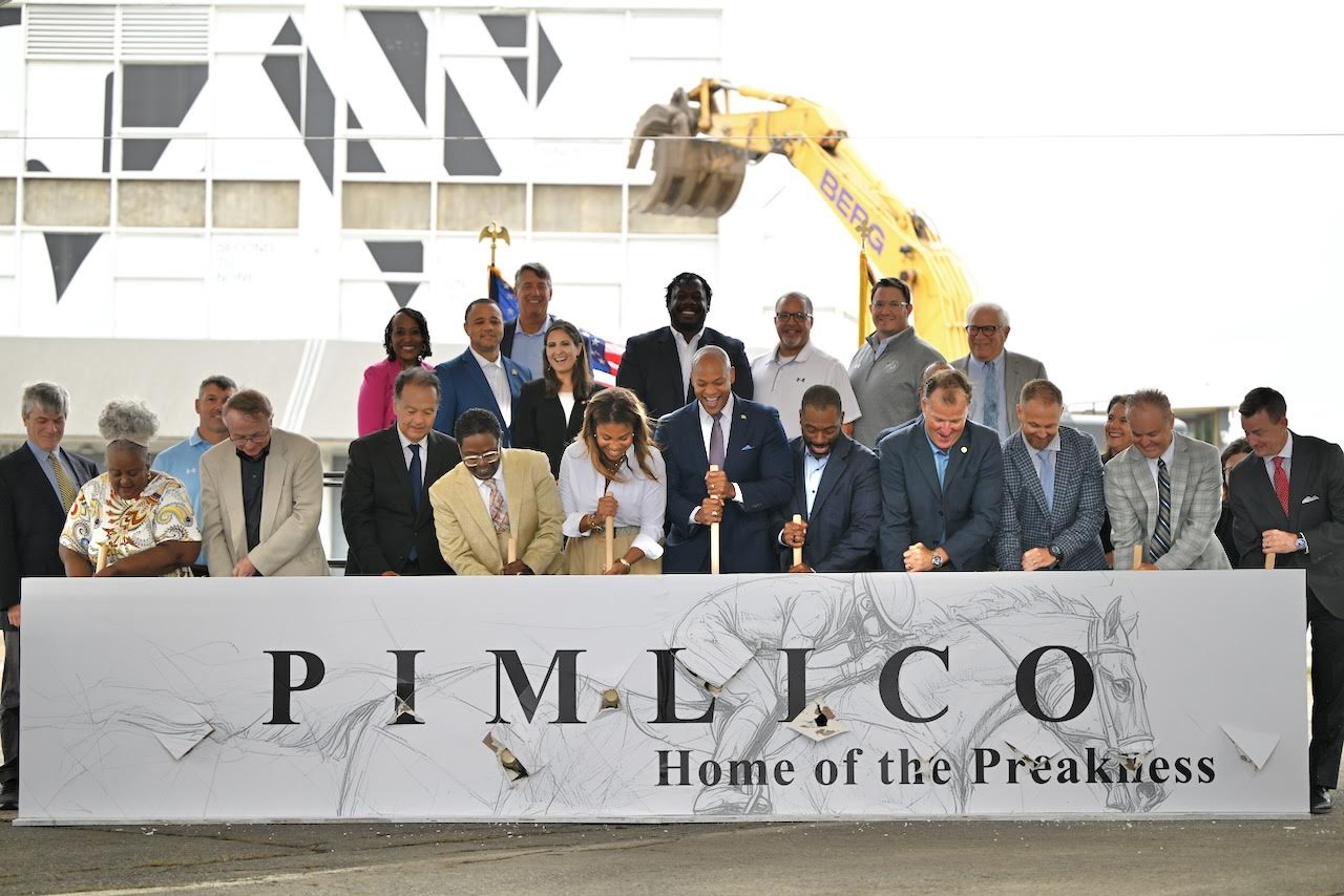 Governor Moore Marks Critical Milestone for Pimlico’s Revitalization during Demolition Ceremony