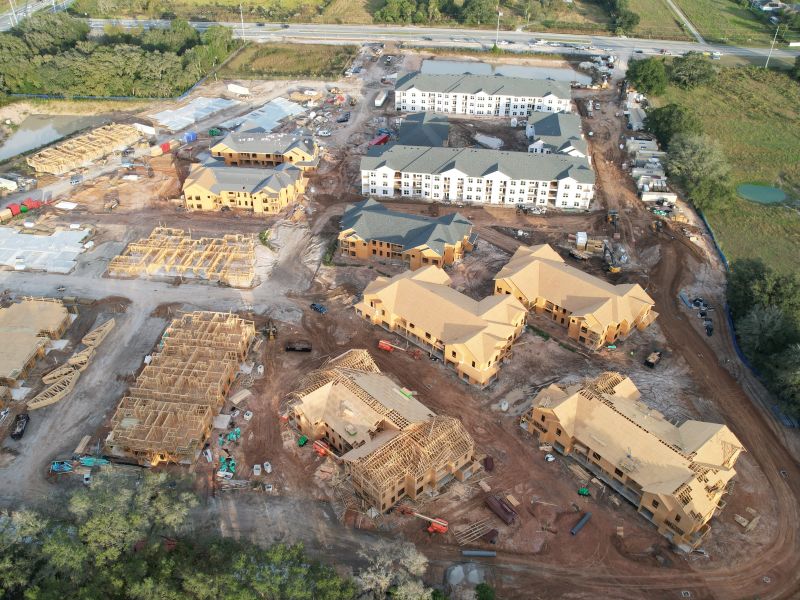 Construction Progressing at Colina Ranch Hill in San Antonio, Florida