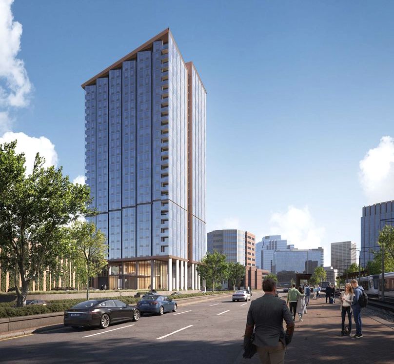25-Story Tower Project Begins to Rise on Newark's Waterfront