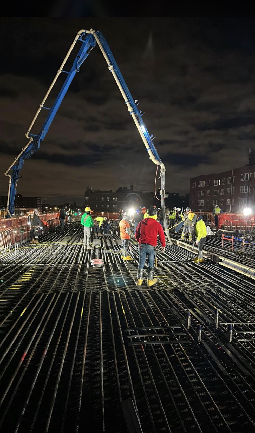 Concrete Pours Continue at 98-08 Queens Boulevard