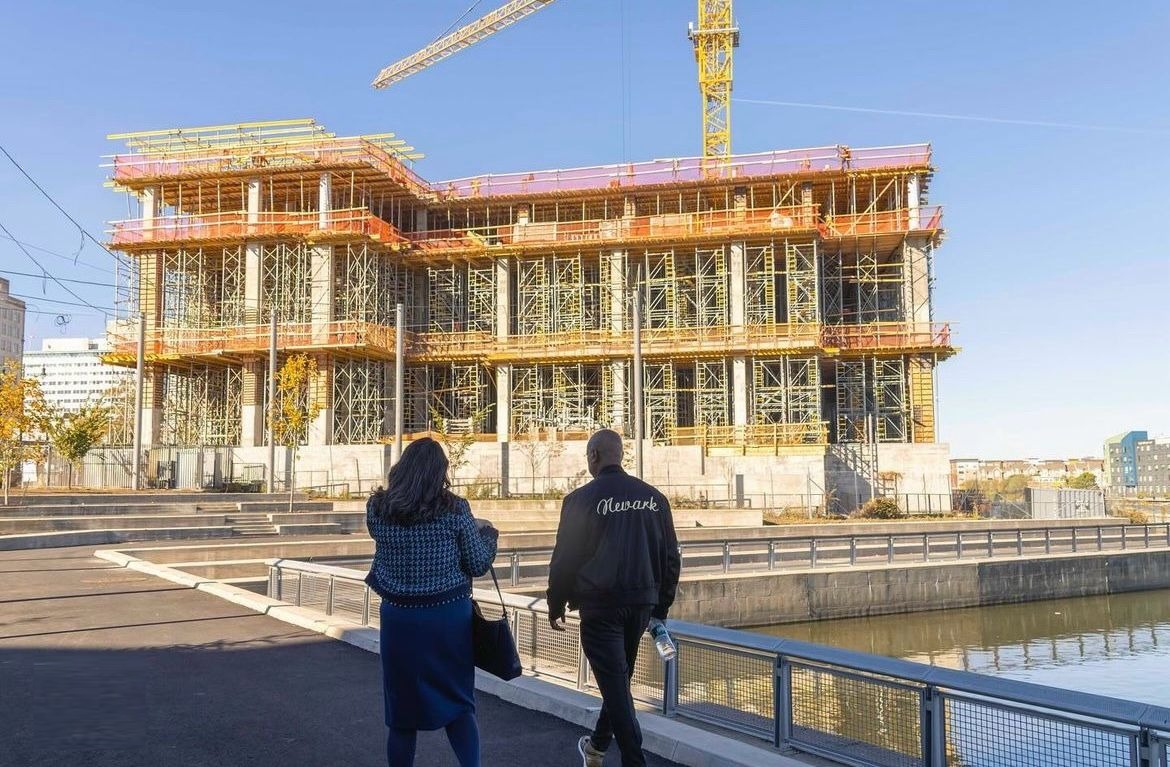 25-Story Tower Project Begins to Rise on Newark's Waterfront