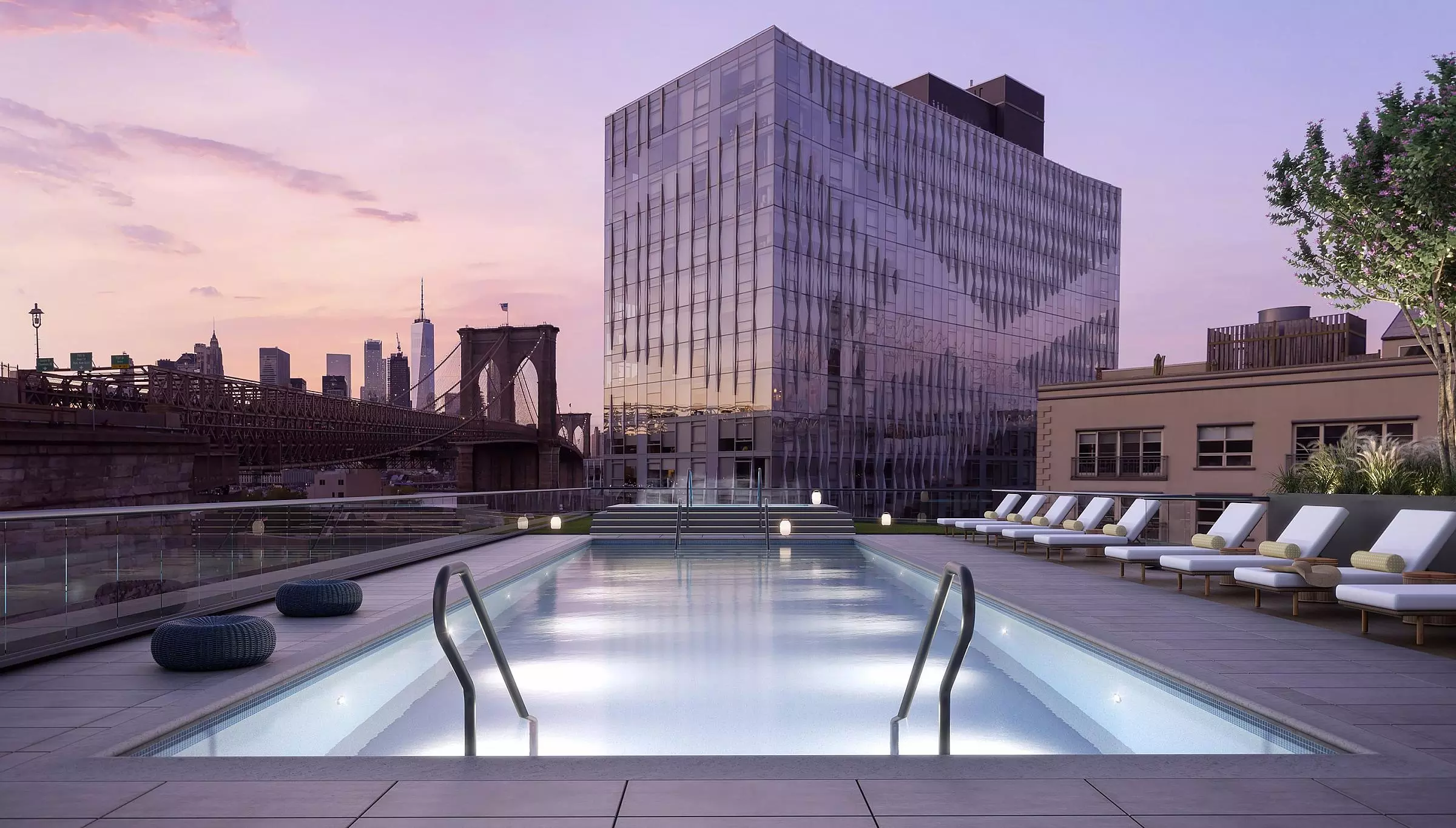 Facade Work Nears Completion for DUMBO High-Rise