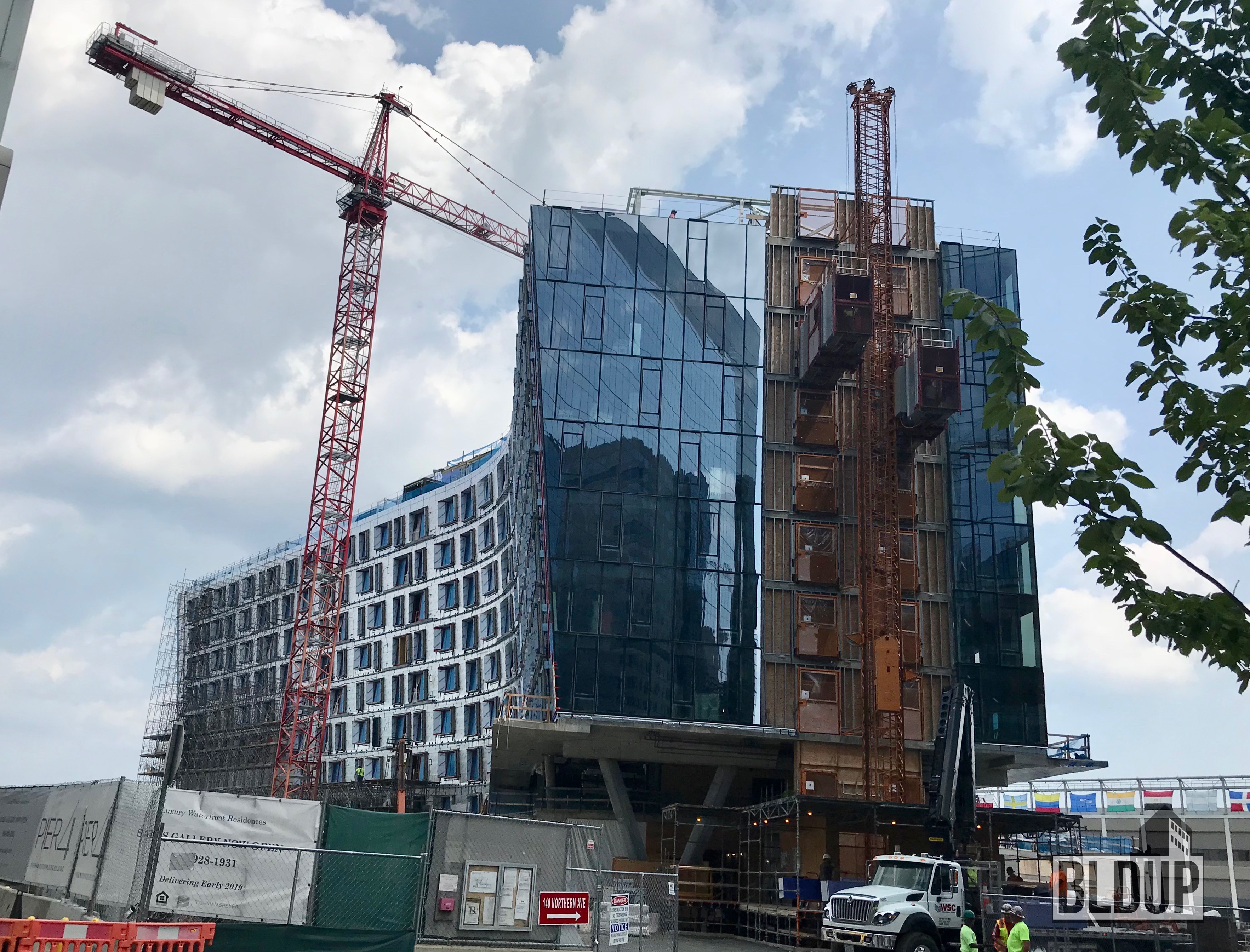 Work Continues of Pier 4 Condos: Expected Opening Early 2019