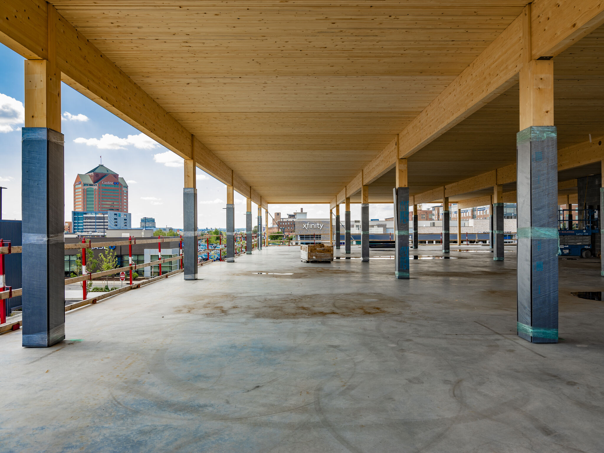 Baltimore's First Heavy Timber Office Building Is Rising