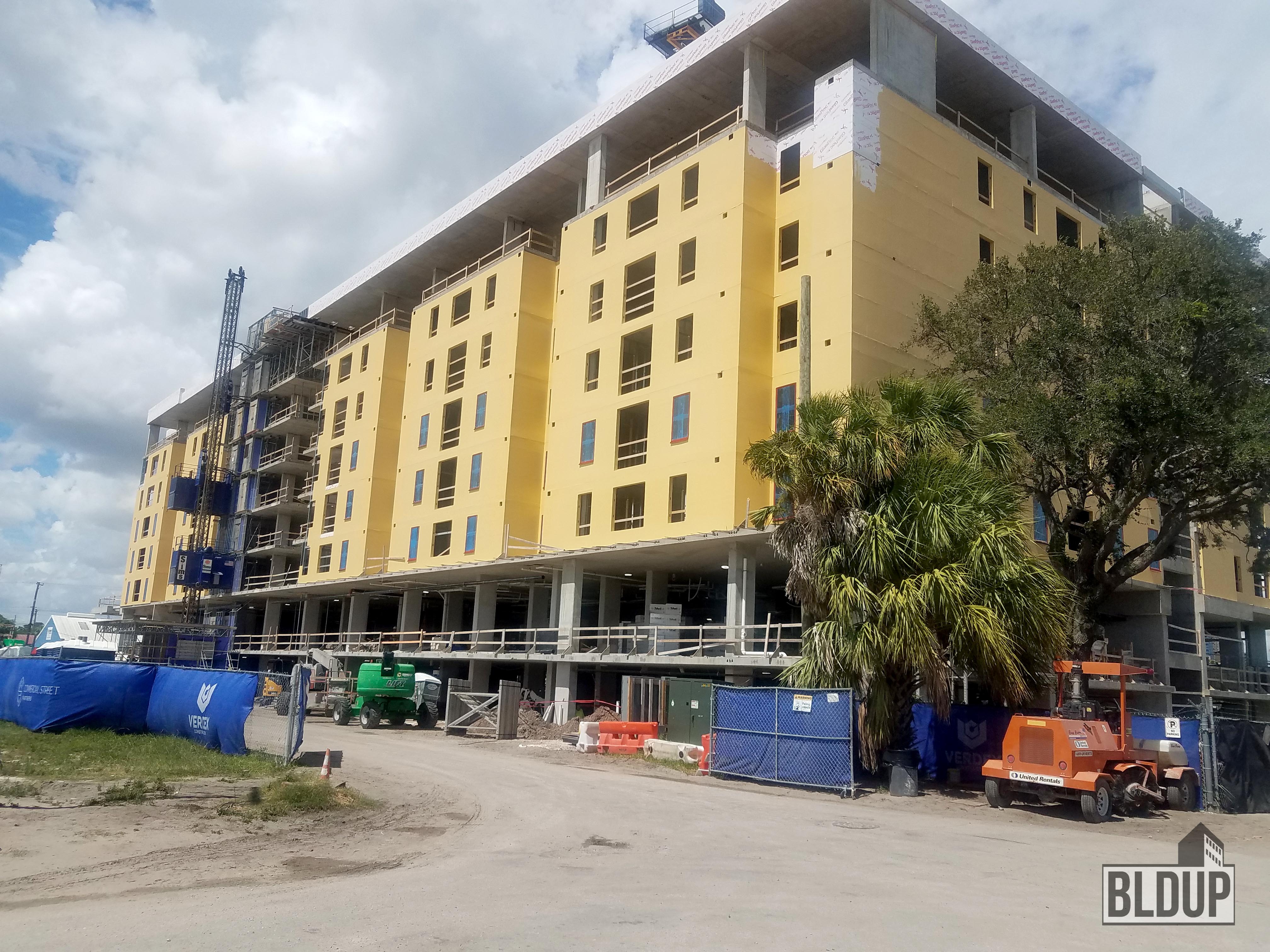 Construction Moving Forward at Tampa Student Housing Project