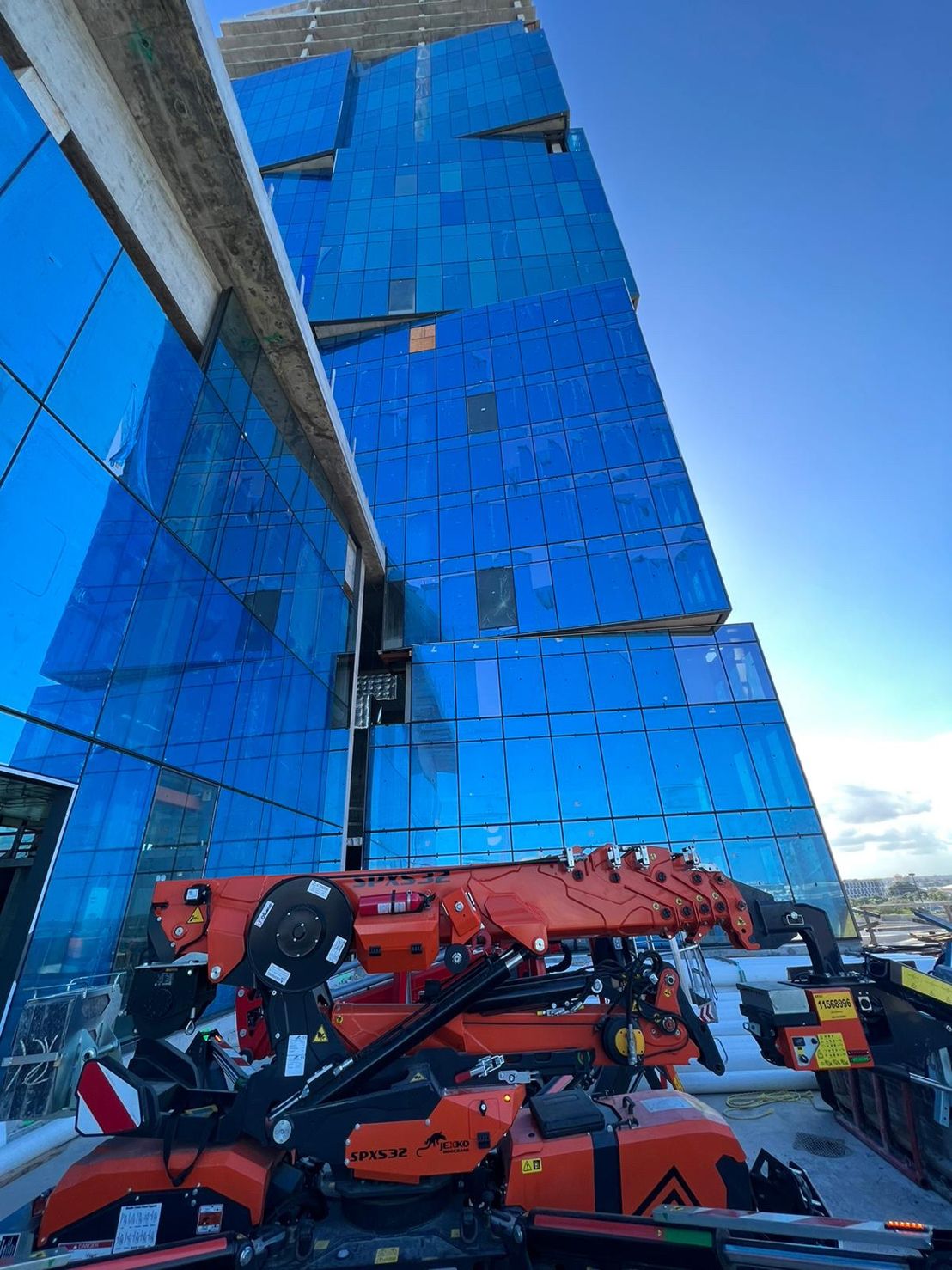Exterior Glass Siding Nearing Completion For 30-Story Towers at One ...