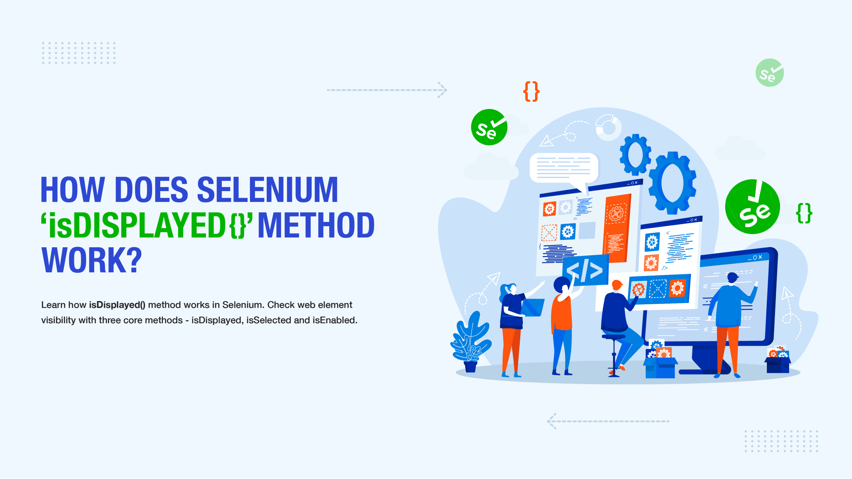 How Does Selenium isDisplayed() Method Work?