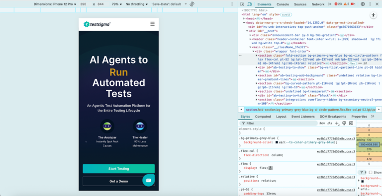 Inspect Elements on Android Mobile Devices by Various Methods