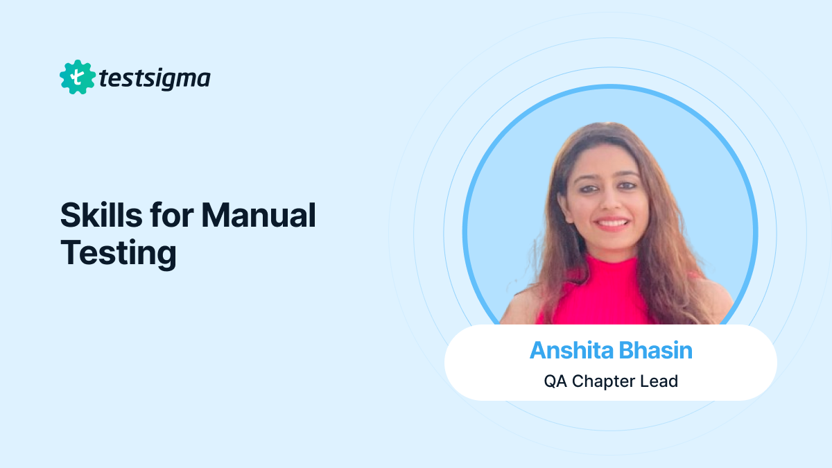 Skills for Manual Testing