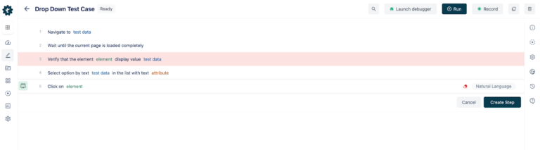 How to write Test cases for Dropdown?