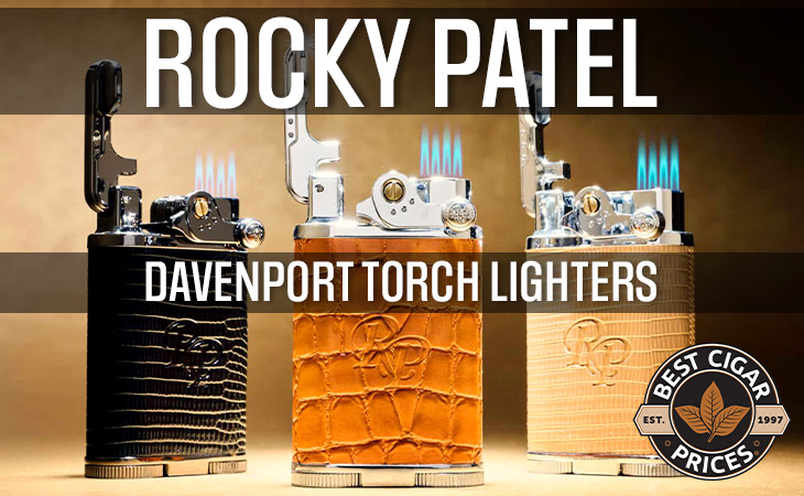 Rocky Patel Davenport Torch Lighters | Best Cigar Prices | Shop Now