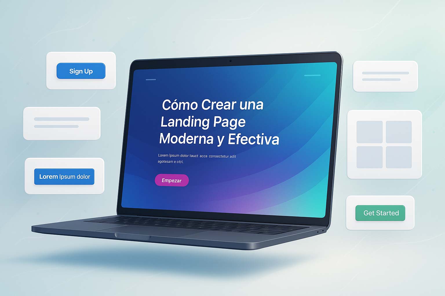 Cómo Crear una Landing Page Moderna y Efectiva