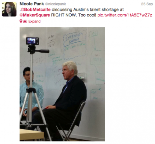 MakerStory: Robert Metcalfe, Ethernet Co-Inventor – MakerSquare