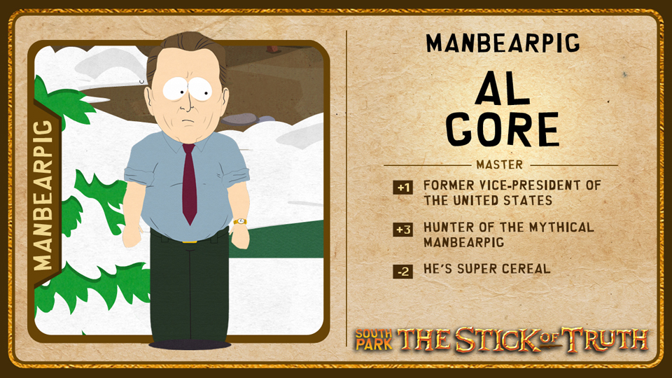 Al Gore in…The Stick of Truth - Blog | South Park Studios
