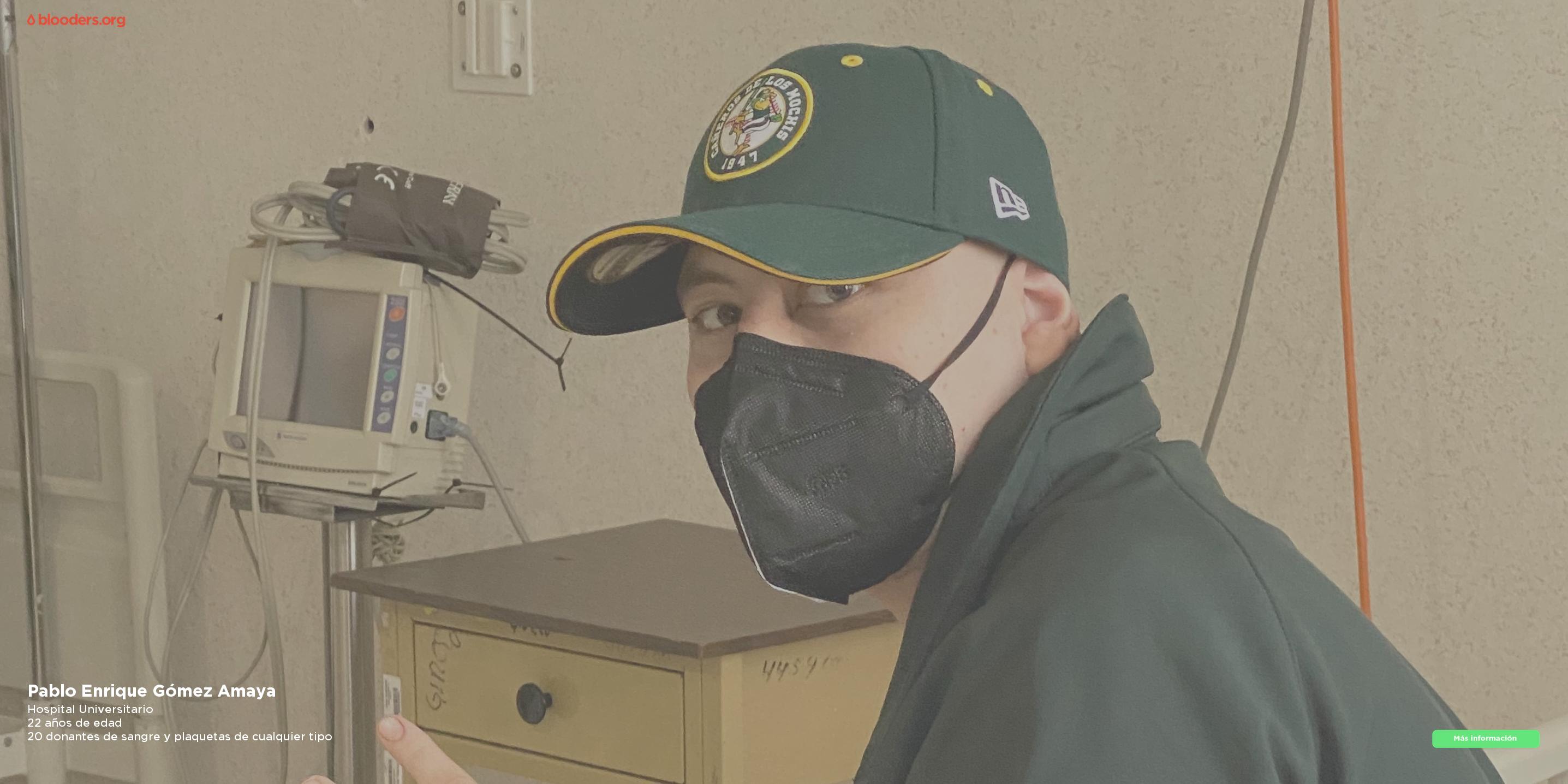 Blooders.org | Solicitud de donantes