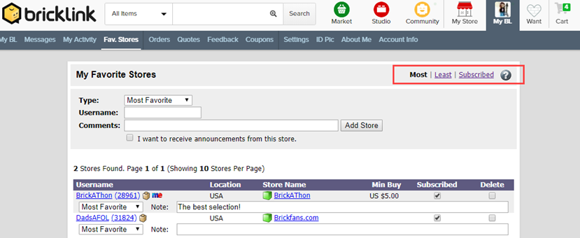 BrickLink Help Center