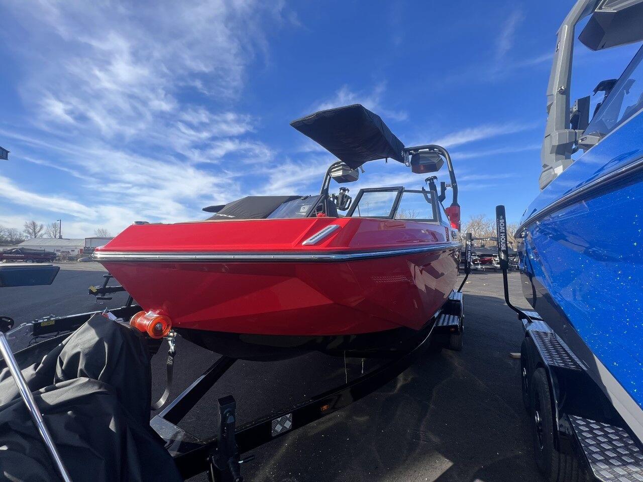 New 22' 2023 Nautique Super Air GS22 Victory Red/ Jet Black, Stock # ...