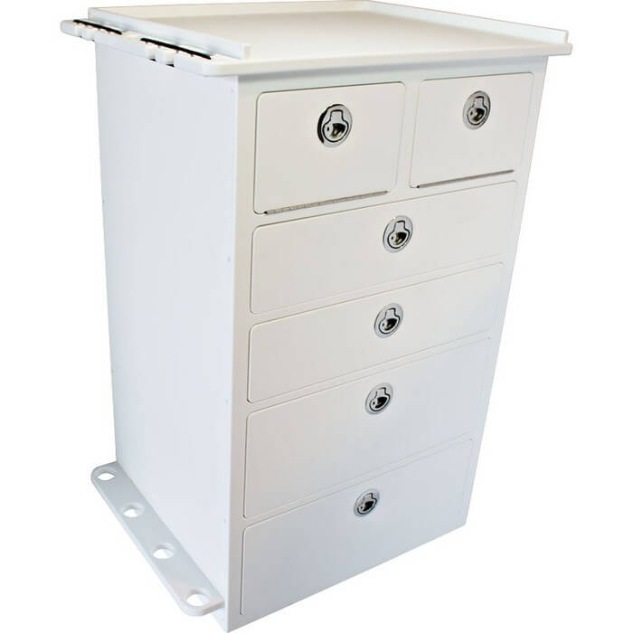 Teak Isle - Premium 4 Drawer Dock Storage Box #13770-51951