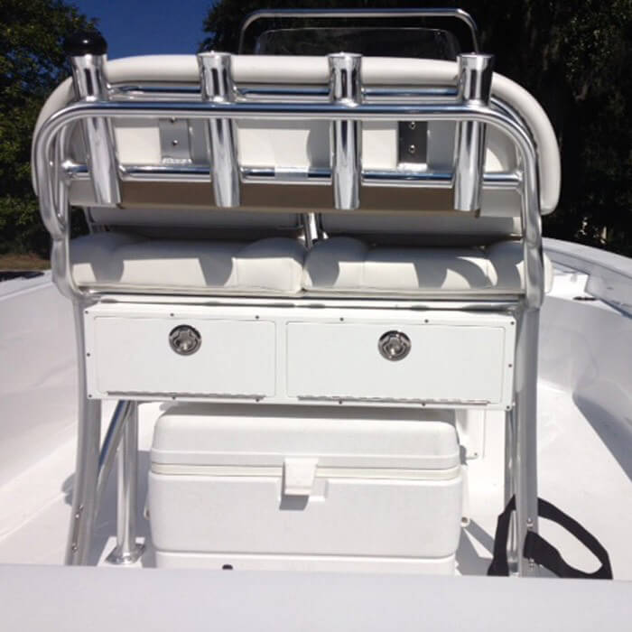 Teak Isle - Tackle Storage Center with 4 Plano Trays #13770-51261