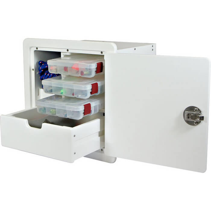 Teak Isle - 3 Tray, 1 Drawer Tackle Box with Catch-All #13770-52111