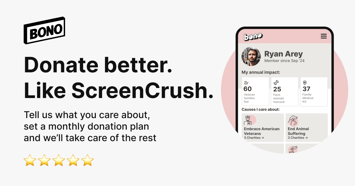 Donate like ScreenCrush