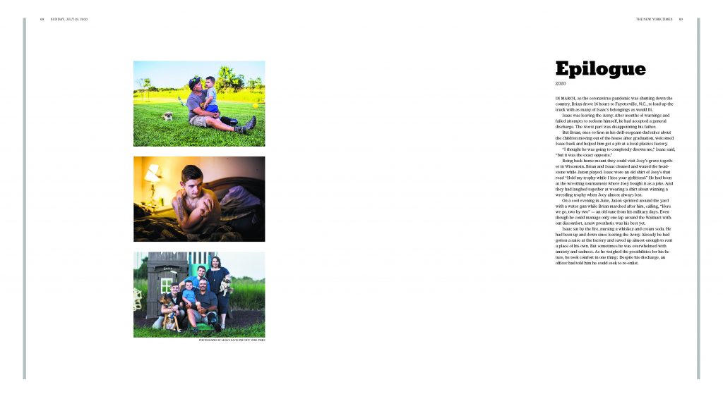 2021 Newspaper Feature Story – 2021 NPPA Best of Photojournalism