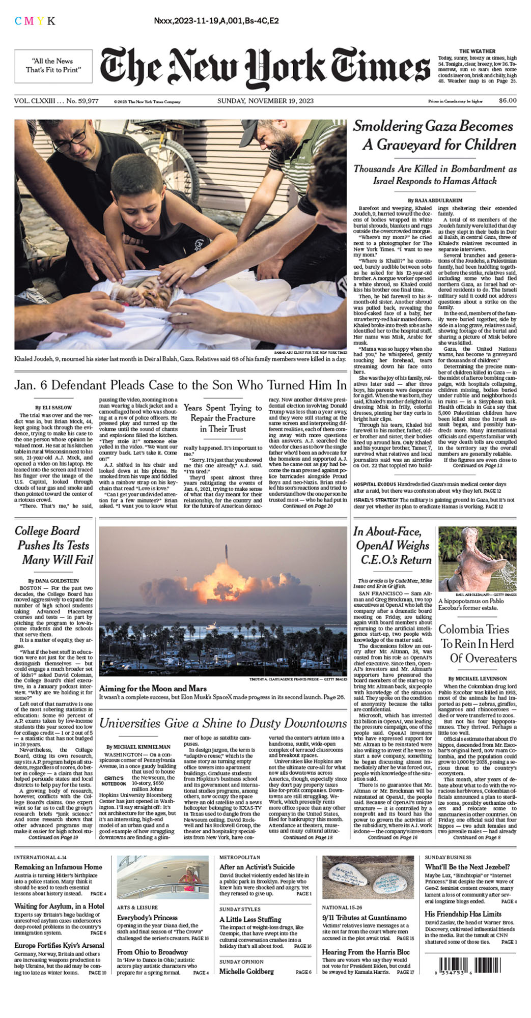 2024 Newspaper Front Page - 2024 NPPA Best of Photojournalism