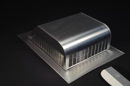 770 SLANT BACK STATIC ROOF VENT WITH SCREEN - MILL
