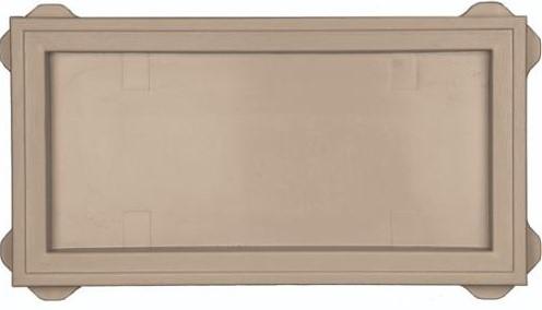 STANDARD MOUNT BLOCK RECESSED JUMBO - MARINE BLUE (1 PACK)