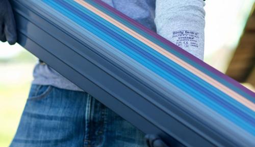 2" X 12' T-DRIP EDGE .019 PAINTED - FOREST