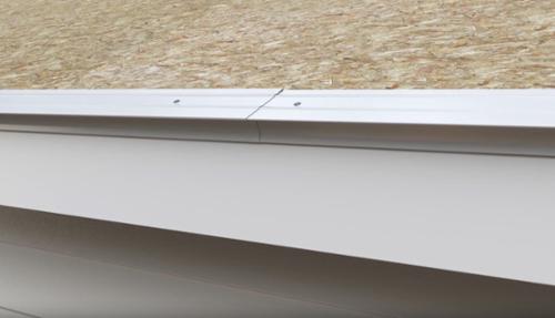 1.25" X 10' T-DRIP EDGE .019 PAINTED - TERRATONE